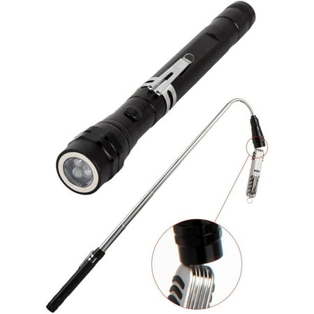 Portable Telescopic Flexible Extensible Led Flashlights Torch Magnetic ...