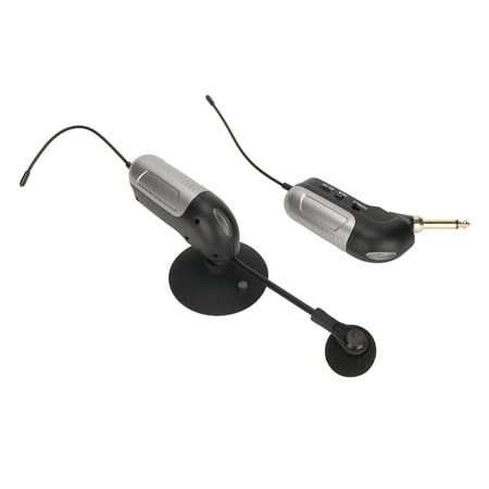 Instrument Microphone, Gooseneck Shockproof UHF Pick Up Mic Auto ...