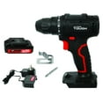 Hyper Tough 20V Cordless 3/8” Drill, 1/4” Impact Driver & Reciprocating Saw Bundle, (3) 1.5Ah ...