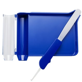 Right Hand Pill Counting Tray with Spatula-Blue, Pill Organizer ...