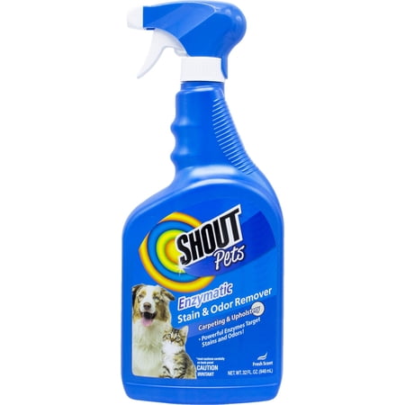 Shout for Pets Enzymatic Stain and Odor Remover | Carpet and Upholstery ...