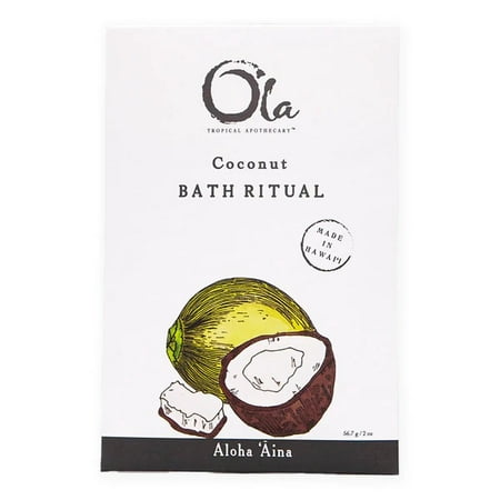 Ola Tropical Apothecary Coconut Scented Hawaiian Sea Salt Bath Rituals ...