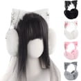Adorable Ear Plush Earmuffs For Women And Children Providing Warmth ...