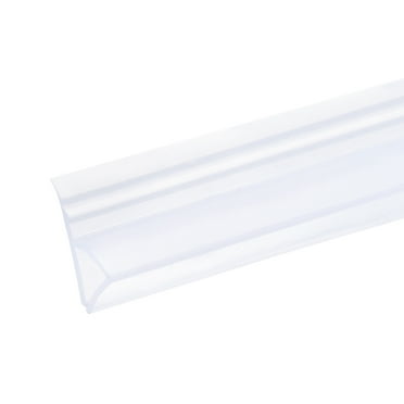 1" Wide by 1/2" High - Clear Acrylic Frameless Shower Threshold - 35 in ...