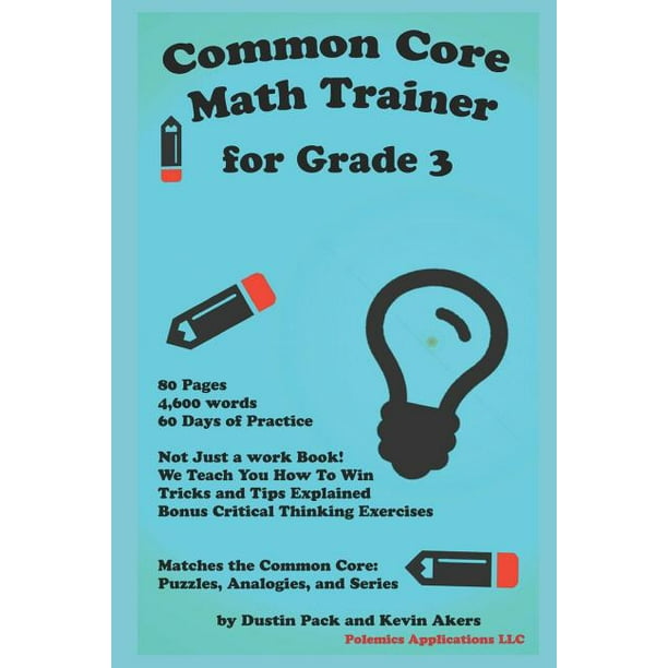 Common Core Math Trainer for Grade 3 - Walmart.com - Walmart.com