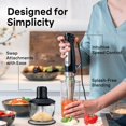 MultiQuick 7 3-in-1 Immersion Blender with Food Processor – Powerful ...