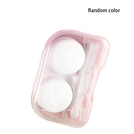 VVIED Solid Color Contact Lens Pp Box Eye Care Kit Portable Contact ...