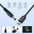 2m Long PD100W Fast Charging Cable USB C to Multiple Port Power Cord ...