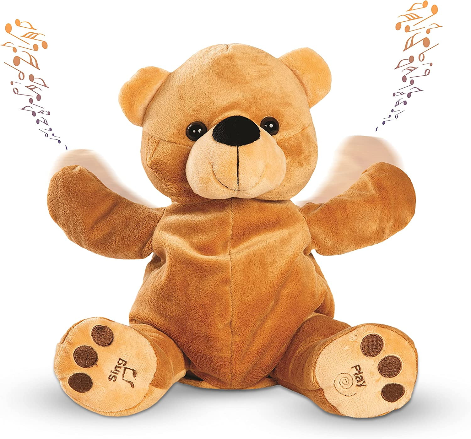 KOVOT Plush Animated Singing Bear with Clapping Hands | Plays Clapping ...