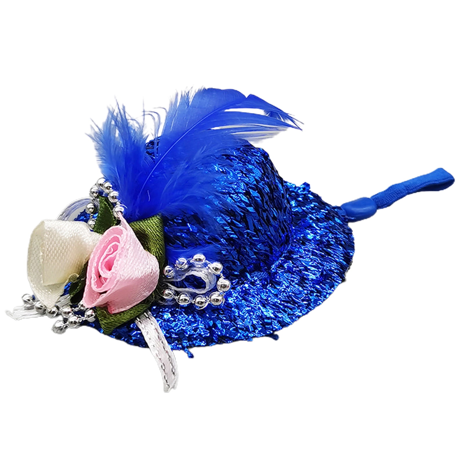 Rooster Cap Delicate Hemming Feather Decor High Elasticity Hen Mini ...