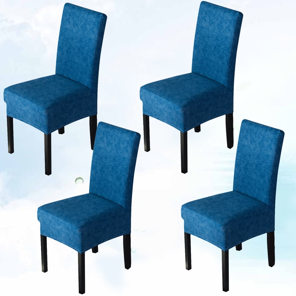Click here for Strandchic 4pcs Dining Room Chair Covers Dark Blue... prices