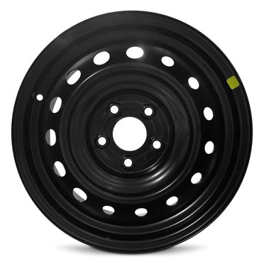 Icon Alloys 15x7 Ricochet Satin Black Rims, 5x100 (15mm), Fits 2016 ...