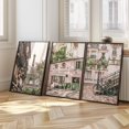 Set of 3 Paris Travel Scenery Wall Art Prints, European Photography ...