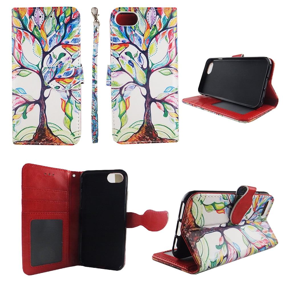 Lovely Design Wallet Folio Case for Iphone 7 7s Fashion Flip PU Leather ...