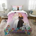 Disney Frozen Kids Comforter Set, 2-Piece, Twin/Full, Reversible ...