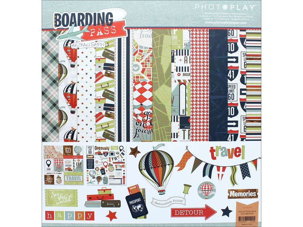 Photo Play Boarding Pass Collection Pack - Walmart.com