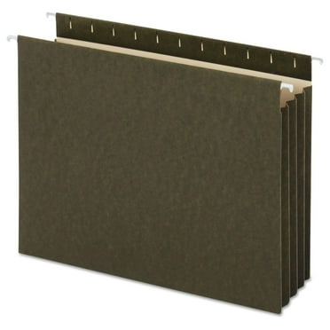 Smead Hanging File Pockets, 3-1/2 Inch Expansion, Legal Size, Standard ...