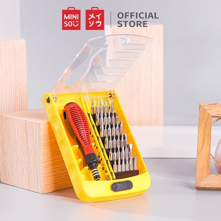 MINISO Thirty-seven Pieces Screwdriver Set Interchangeable Screwdriver ...