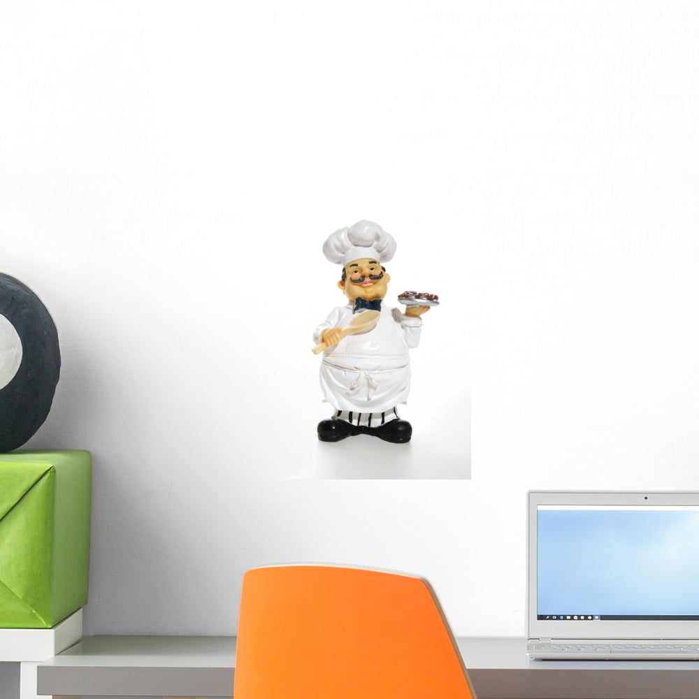 Chef Wall Mural Decal Sticker, Wallmonkeys Peel & Stick Vinyl Graphic ...