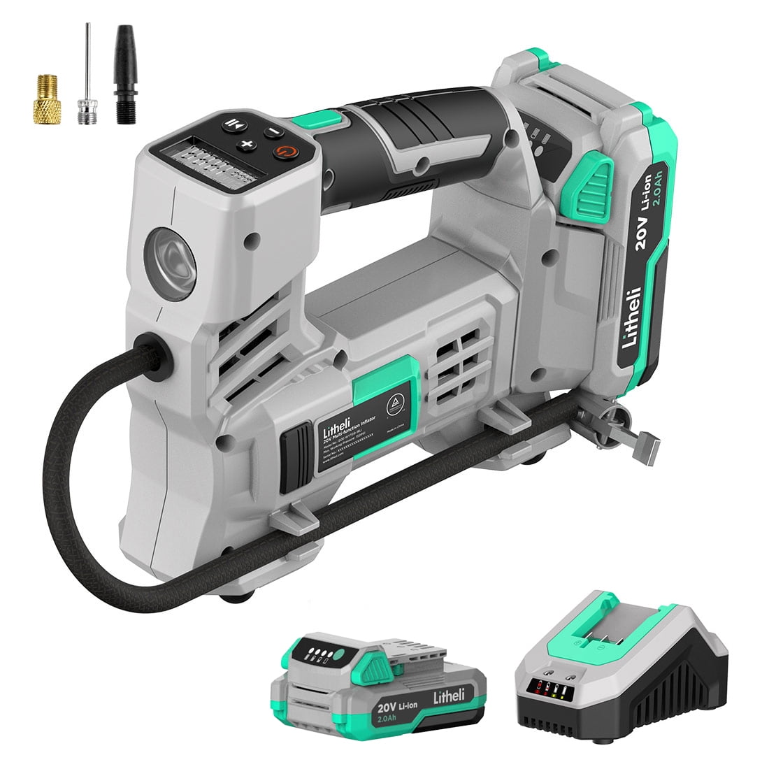 Click here for Litheli 20v Cordless Tire Inflator Air Compressor... prices