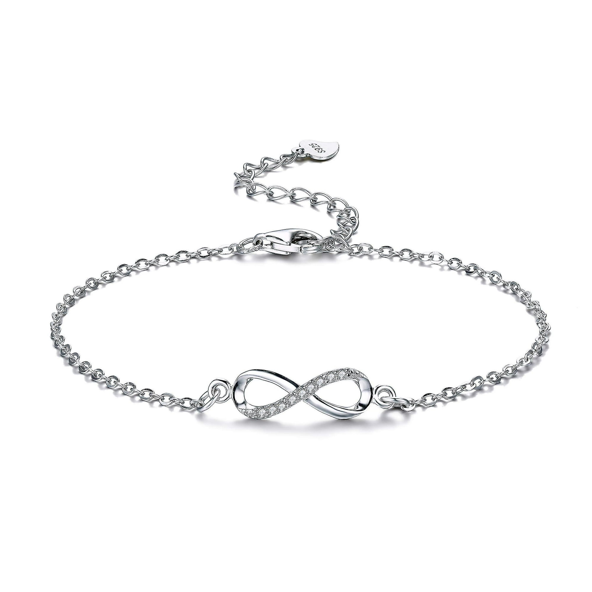 Click here for Pukey Women Bracelet 925 Sterling Silver Infinity... prices