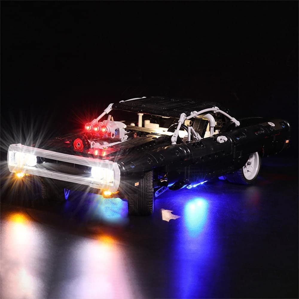 Upgraded Led Lighting Kit for Legos Technic Fast & Furious Dom's Dodge ...