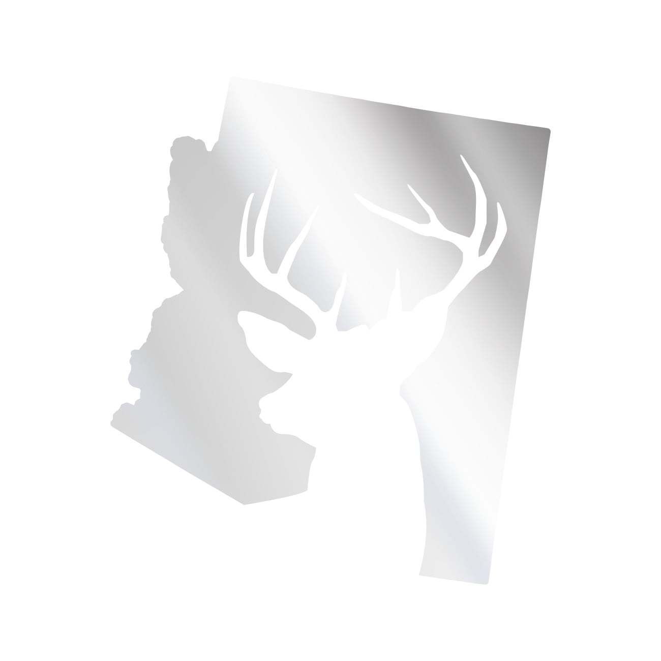 Arizona Deer State Sticker Decal Die Cut - Self Adhesive Vinyl ...