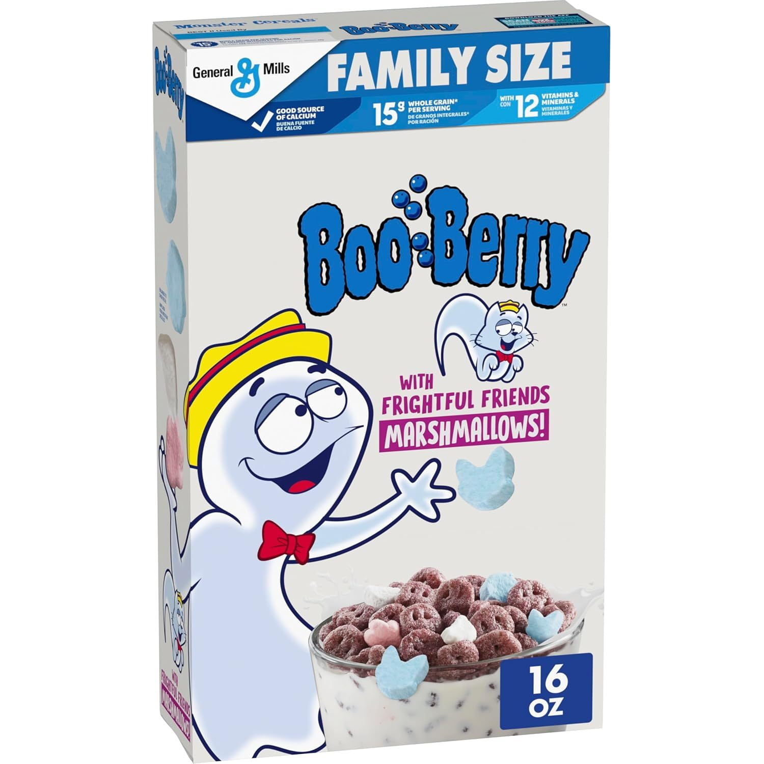 Boo Berry Cereal with Monster Marshmallows, Kids Breakfast Cereal ...