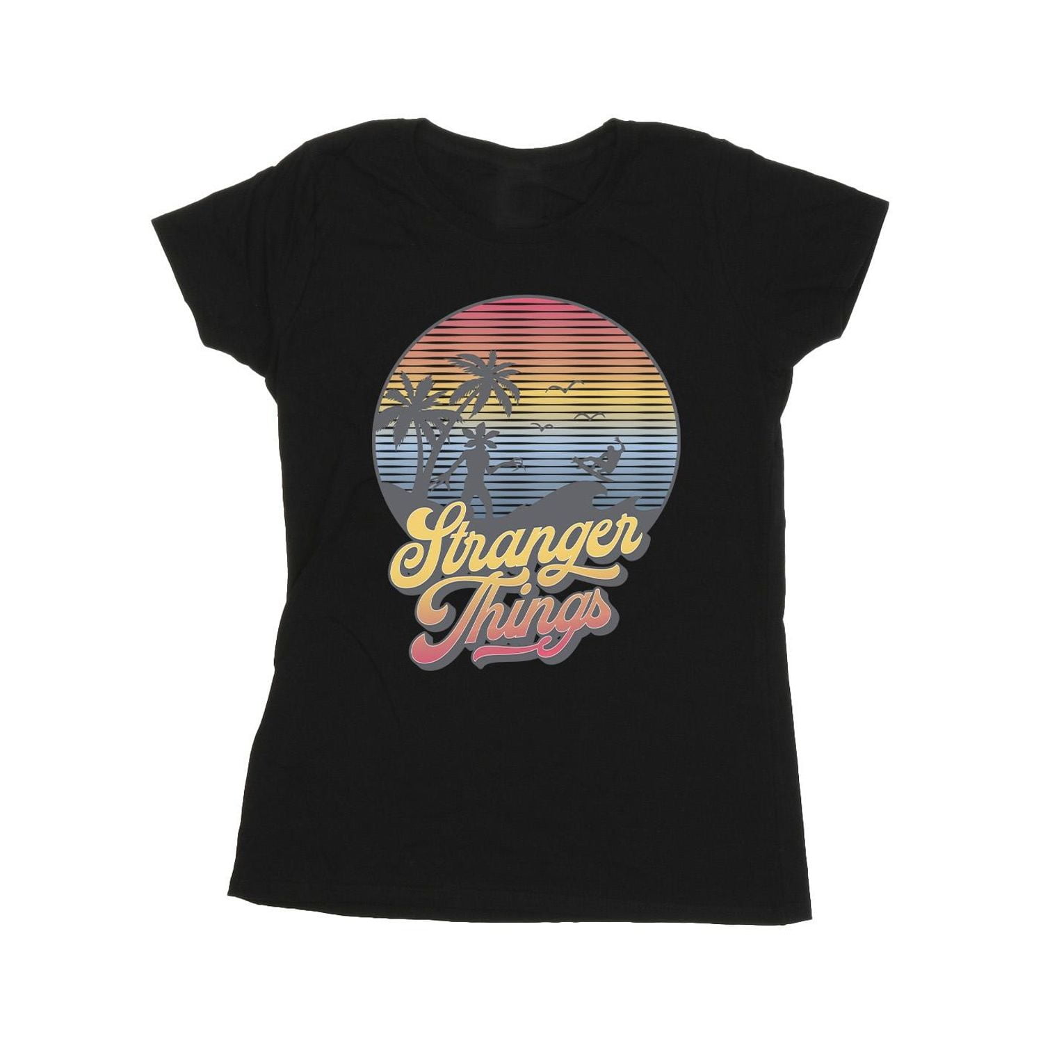 Click here for Netflix Womens Stranger Things La Gradient Cotton... prices