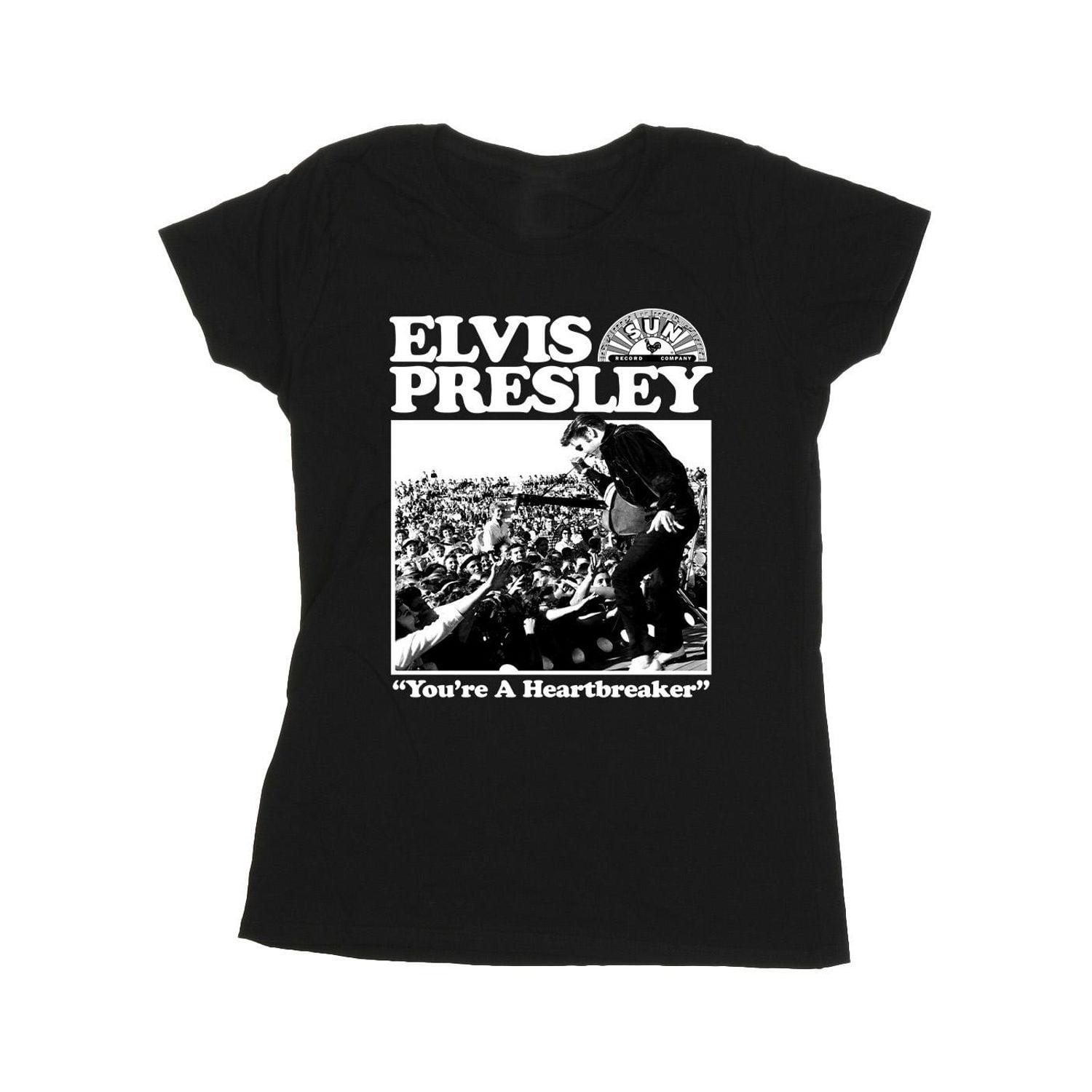 Click here for Elvis Presley Elvis Womens A Heartbreaker Cotton T... prices