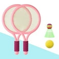 Childrens Badminton Tennis Racket Toy Set 2 in 1 Indoor Outdoor Racket ...