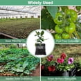 200Pcs Nursery Growing Bags, Non-Woven Plant Nursery Bags, Fabric ...