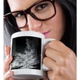 3drose, Image of Photo of Huge Clouds at Night in Black and White, 11oz ...