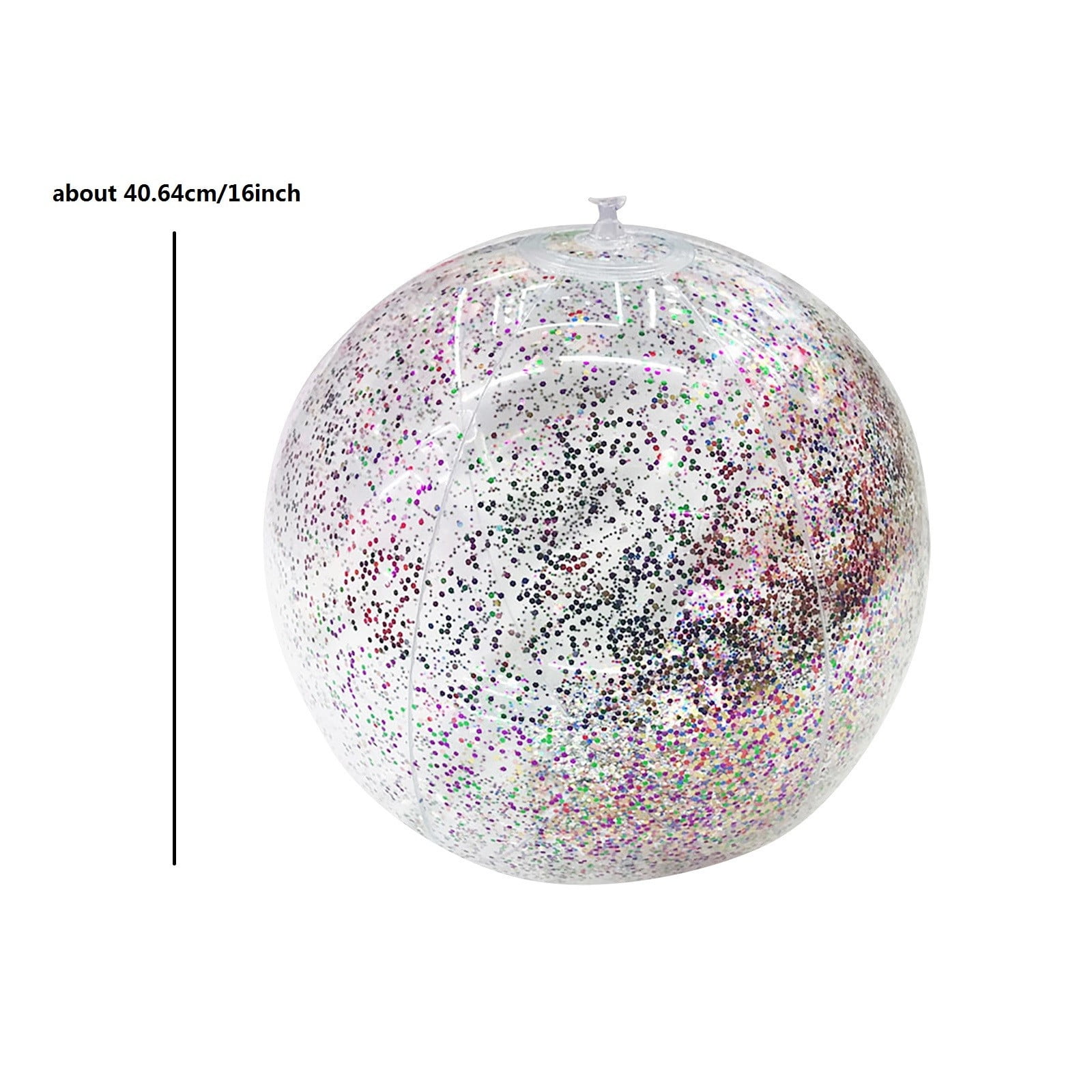 Click here for Pvcs Sequins Beach Ball Pool Toy Balls Confetti Gl... prices