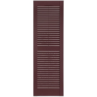 Premier One-Piece #002 Black Raised Panel Decorative Exterior Shutters ...