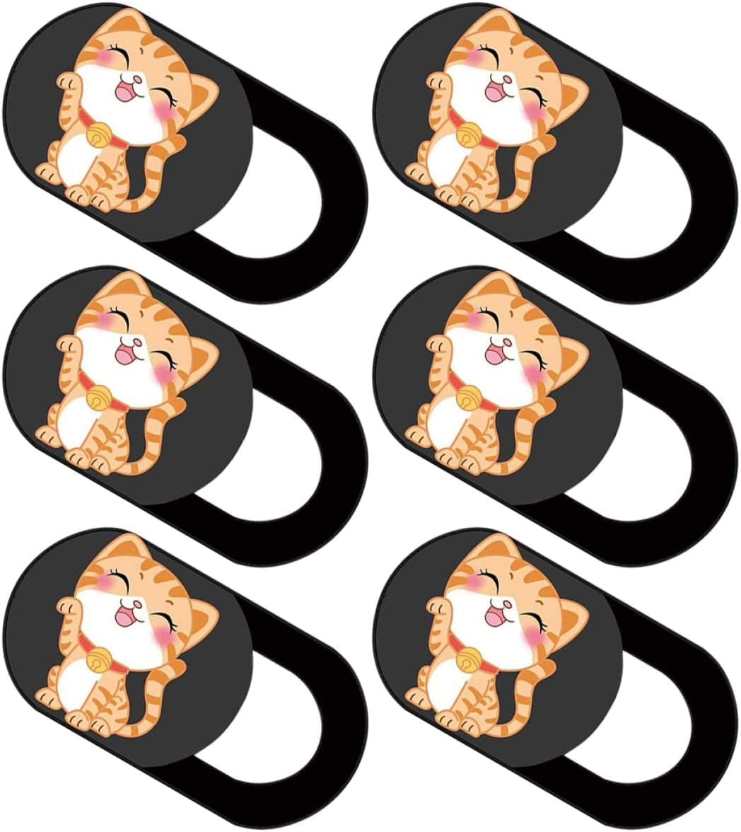 Computer Camera 6pcs Cover Your and Shown Slider Cute Camera Protector ...