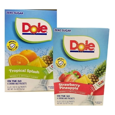 Grancie's Corner Dole Tropical Splash Drink Mix, Zero Sugar, 12 ...