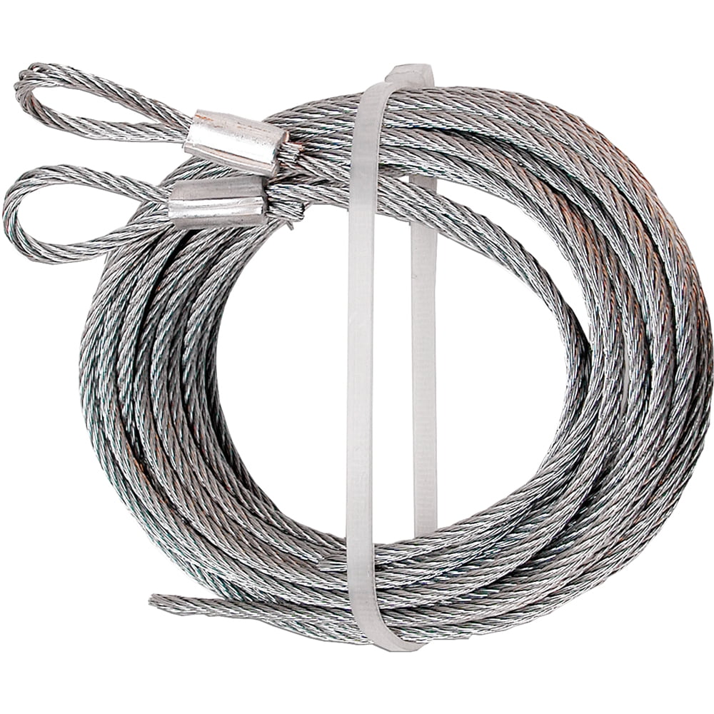 Extension Spring Cable Set, 5/32 in. x 14 ft., Galvanized Carbon Steel ...