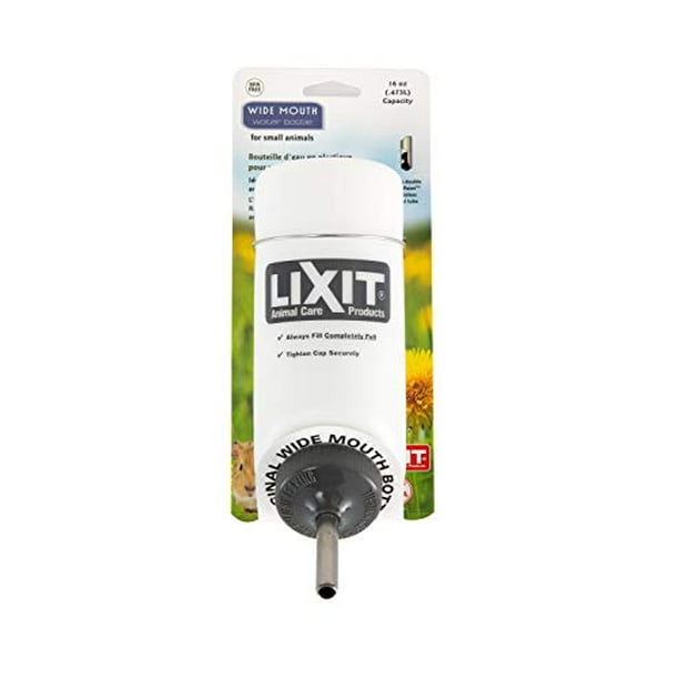 Lixit Glass Water Bottles