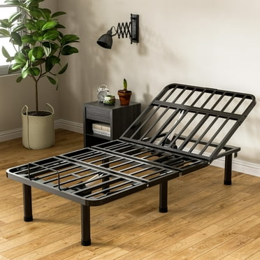 Lucid Basic Remote Controlled Steel Adjustable Bed Base, King/Split ...