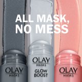 Olay Face Mask Stick, Glow Boost with White Charcoal Clay, 1.7 oz ...