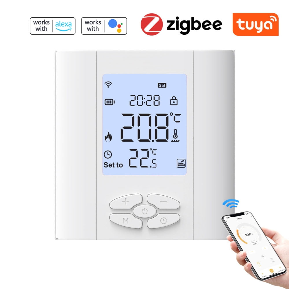Controlador de temperatura inteligente Tuya ZigBee Aplicación para ...
