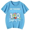 Big Girls T Shirts Short Sleeve With Cute Cartoon Print Round Neck ...