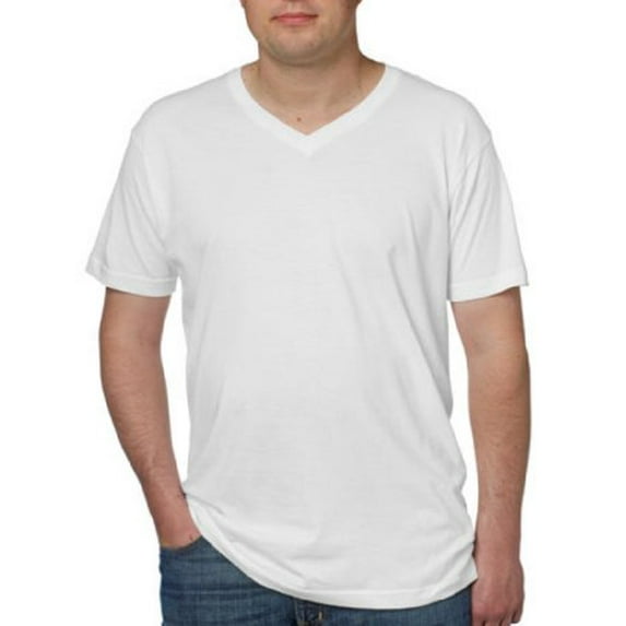Kirkland Signature Men's 100% Pima Cotton 4-Pack V-Neck T-Shirts Small ...