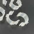 2X 50Pcs/Pack Sewing Bobbin Small Clips Thread Clips Holder Tools Clear ...