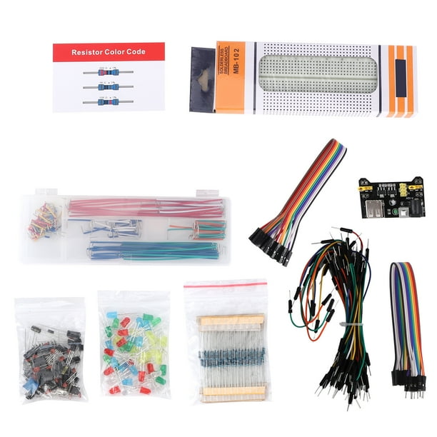 Breadboard Kit, Wiring Is Flexible Plastic DIY Electronic Kit 1 Set For ...