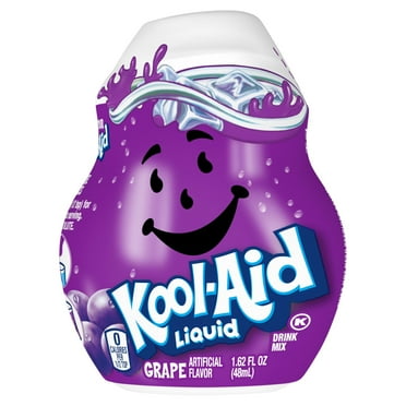 Kool-Aid Blue Raspberry Liquid Drink Mix, 1.62 Oz Bottle, Sugar Free ...