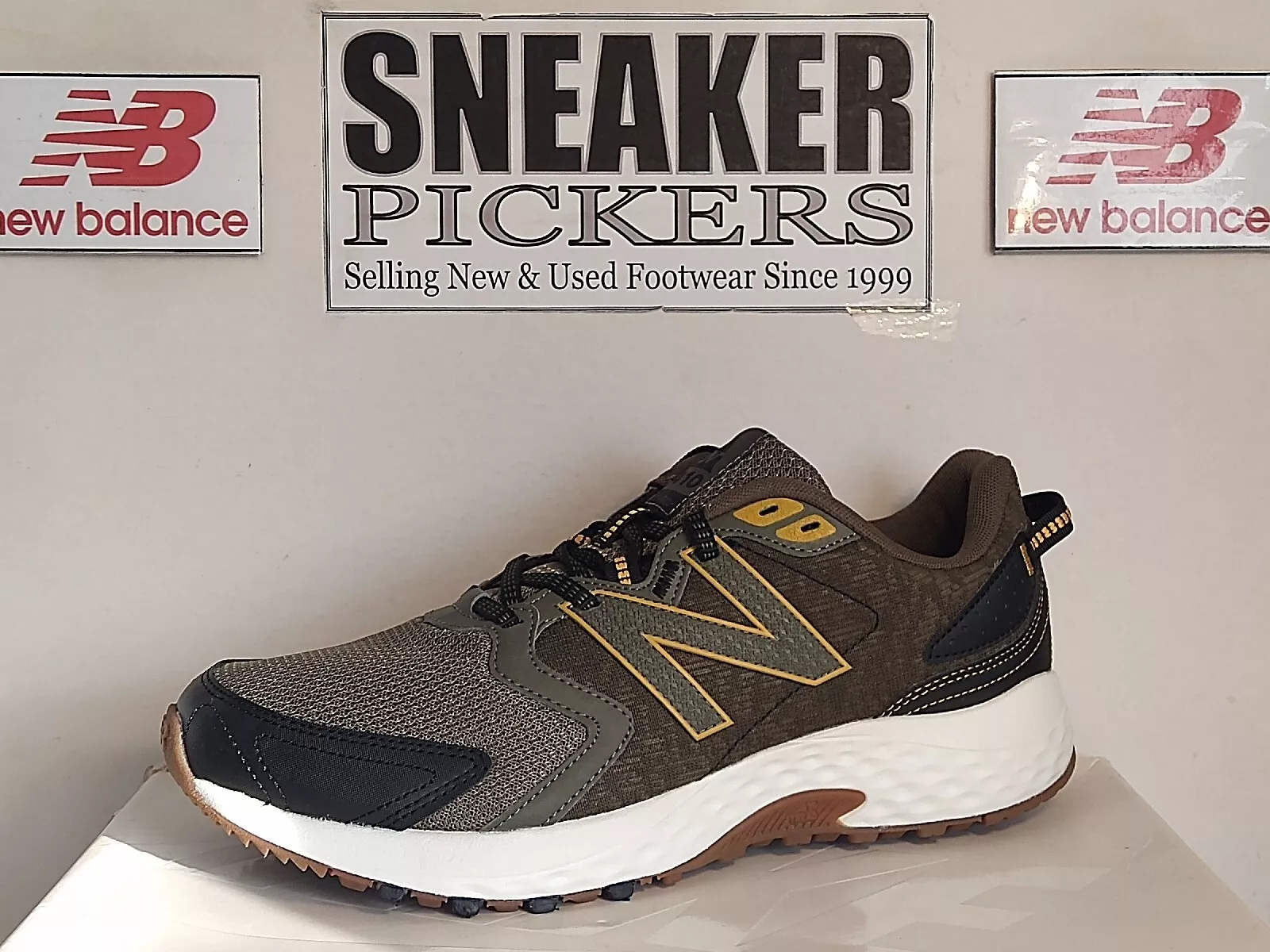 New Balance Men's Trail Running - Size: 10 4E - MT410CC7 - Green ...