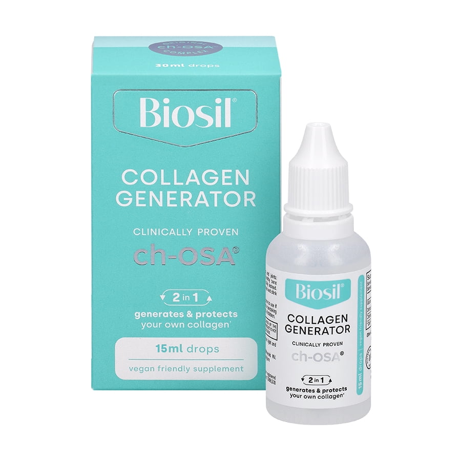 BioSil Advanced Collagen Generator Drops for Women & Men, 60 Servings ...