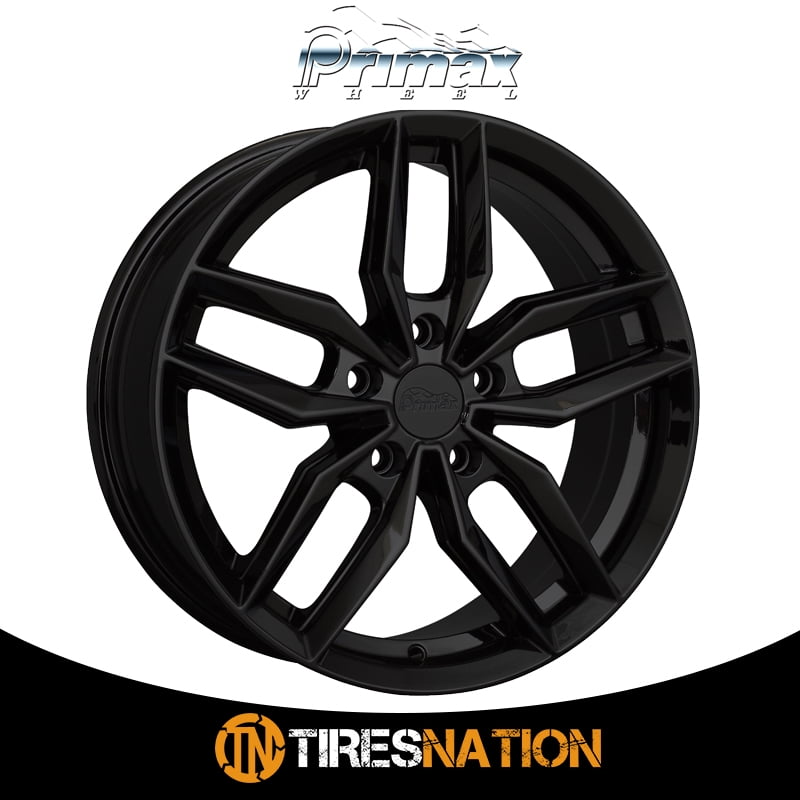 Primax 776 15x6.5 5x114.3 38et Black Wheel - Walmart.com